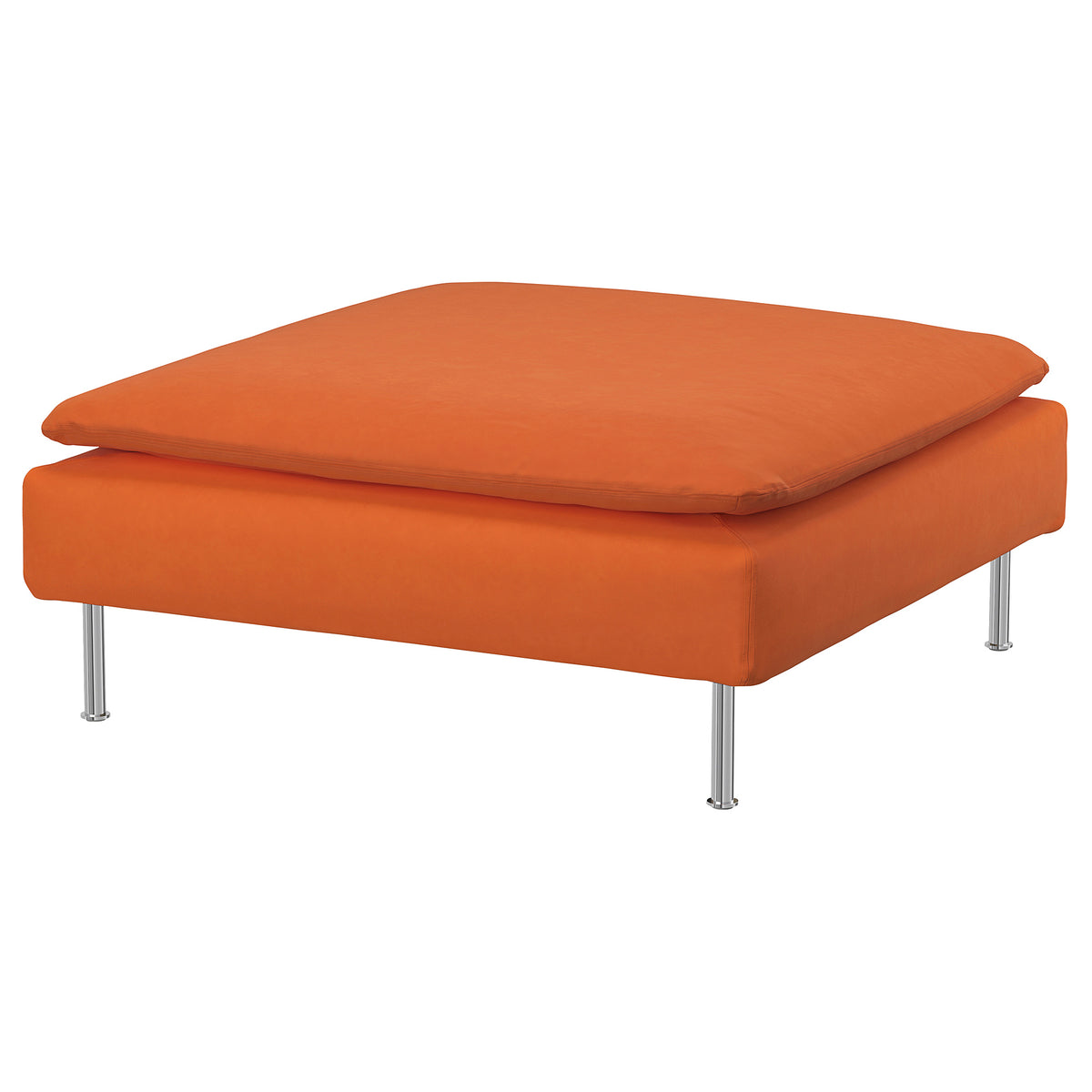 IKEA SODERHAMN Cover for Ottoman Samsta Orange 504.526.69 Slipcover ...
