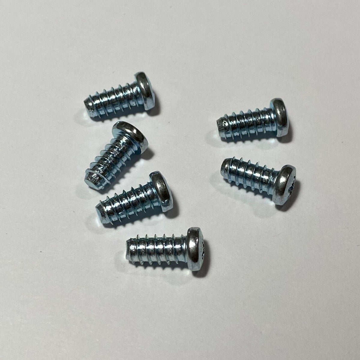 IKEA Part # 109067 (6 pack) Euro Screw Flat CX Steel 12mm Furniture Ha ...